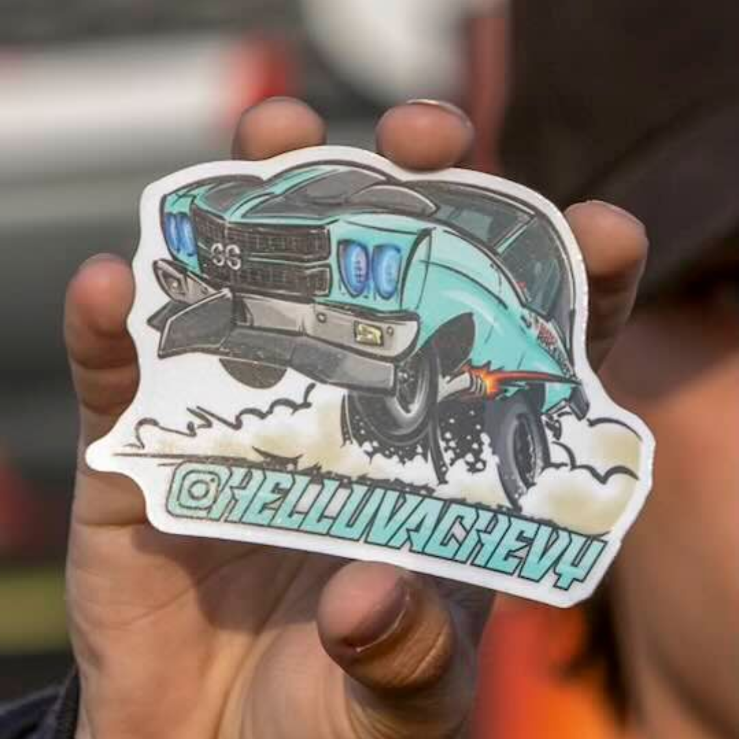 @Helluvachevy Burnout Decal – Helluvachevy & the YETI
